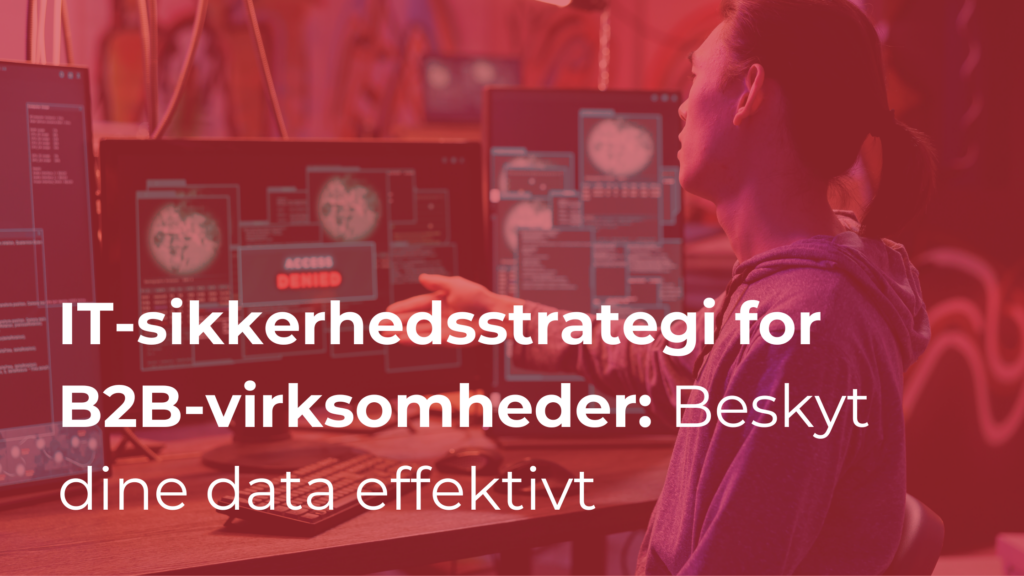 IT-sikkerhedsstrategi for B2B-virksomheder: Beskyt data effektivt - RackPeople