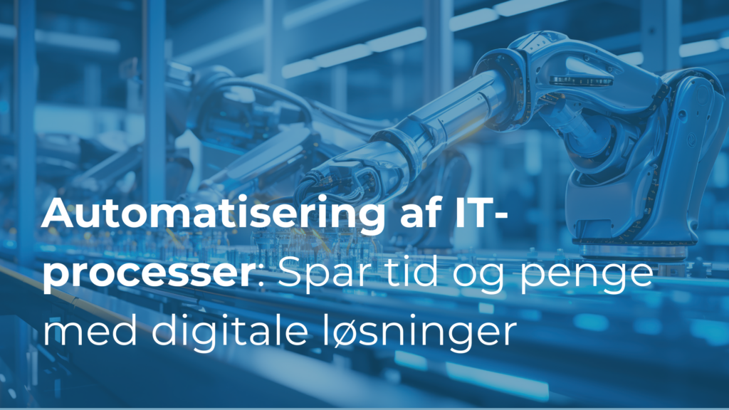 Automatisering af IT-processer sparer din virksomhed tid og penge - RackPeople
