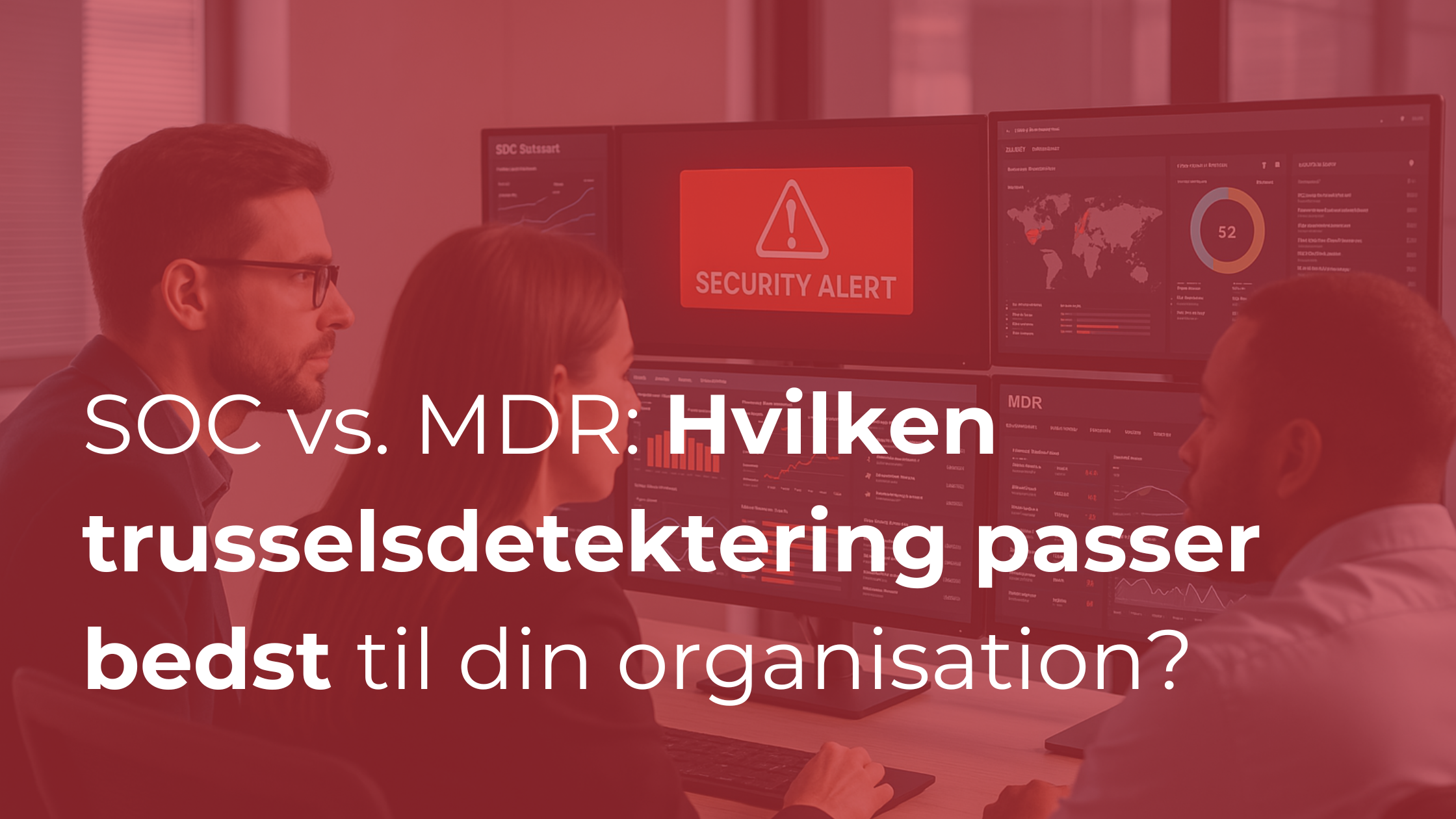 SOC vs. MDR: Find den rette løsning for din virksomhed - RackPeople